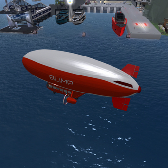 Second Life Marketplace - SkyMax Mini-Blimp SkyBus No 2